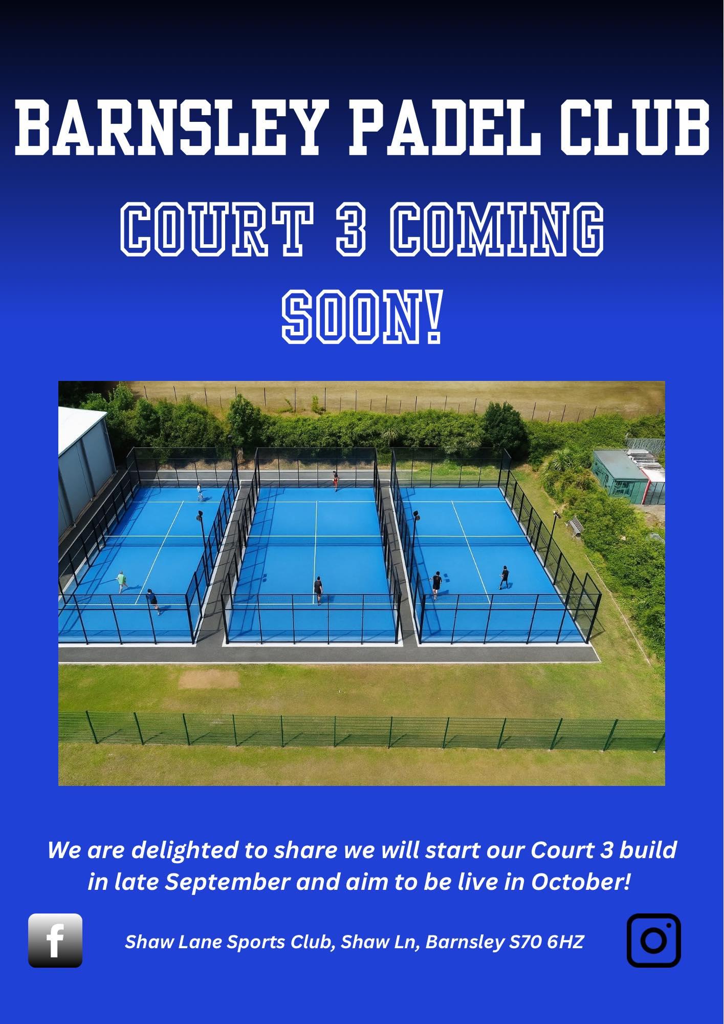 Padel | Shaw Lane, Barnsley